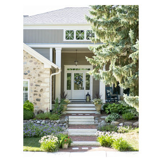 Rustic Front Landscape - Cedarburg - Rustic - Landscape - Milwaukee ...