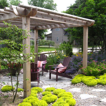 Rustic Lean To Pergola - Photos & Ideas | Houzz