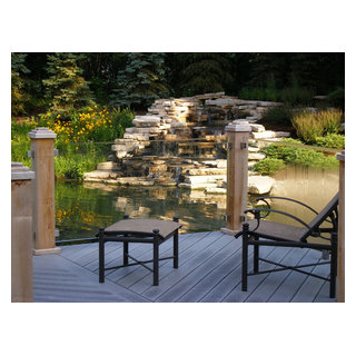 Rustic Water Feature - Traditional - Landscape - Chicago - by The Barn ...