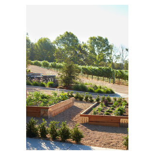 Rustic Wine Country Residence - Rustic - Landscape - Santa Barbara - by ...