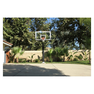 Shaun C's Pro Dunk Platinum Basketball System on a 33x29 in Westlake ...