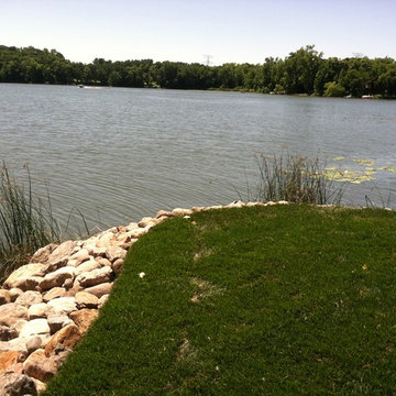 Rip Rap Landscape - Photos & Ideas | Houzz