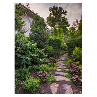 Side garden path - Traditional - Landscape - DC Metro - by Everett ...