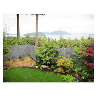 SimTek EcoStone simulated stone fencing - secured boundary fencing ...