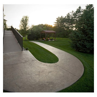 Sloping Sidewalk Path | Creating from a Blank Slate | Lakeville, MN ...
