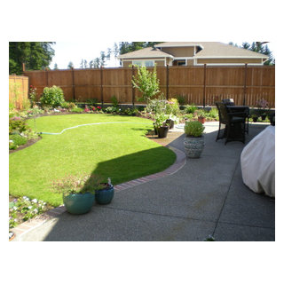 Small backyards - Traditional - Landscape - Seattle - by Puget Sound ...