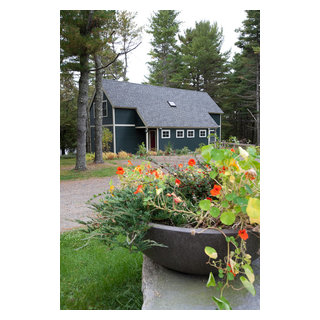 Small live/work building - Contemporary - Landscape - Portland Maine ...