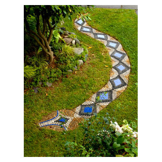 Snake in the Grass Pathway - Eclectic - Landscape - Vancouver - by ...