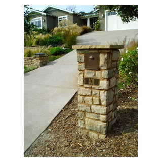 Solana xeriscape, cameron flagstone, drought tolerant, terrace ...