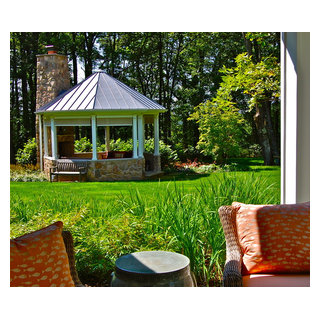 Spec home goes custom - Traditional - Landscape - New York - by ...