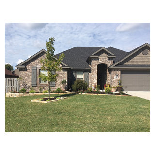 Springdale Natural Cut Stone Edging - Traditional - Landscape - Other ...