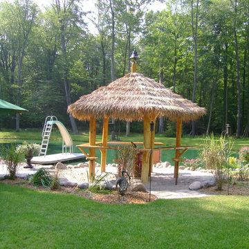 Thatched Roof Tiki Bar - Photos & Ideas | Houzz