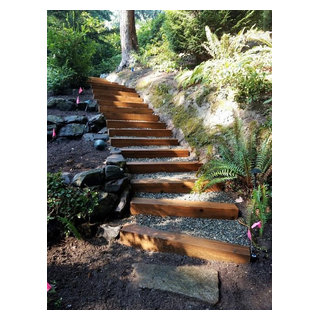Stairs and Pathways - Moderne - Jardin - Seattle - par Casual ...