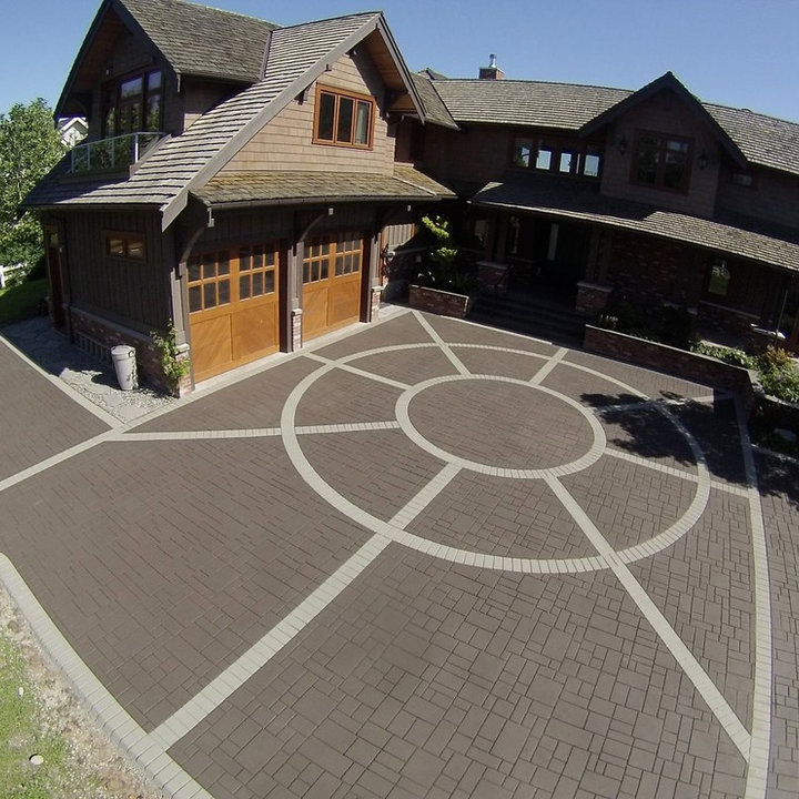 Stamped Asphalt Driveway - Photos & Ideas | Houzz