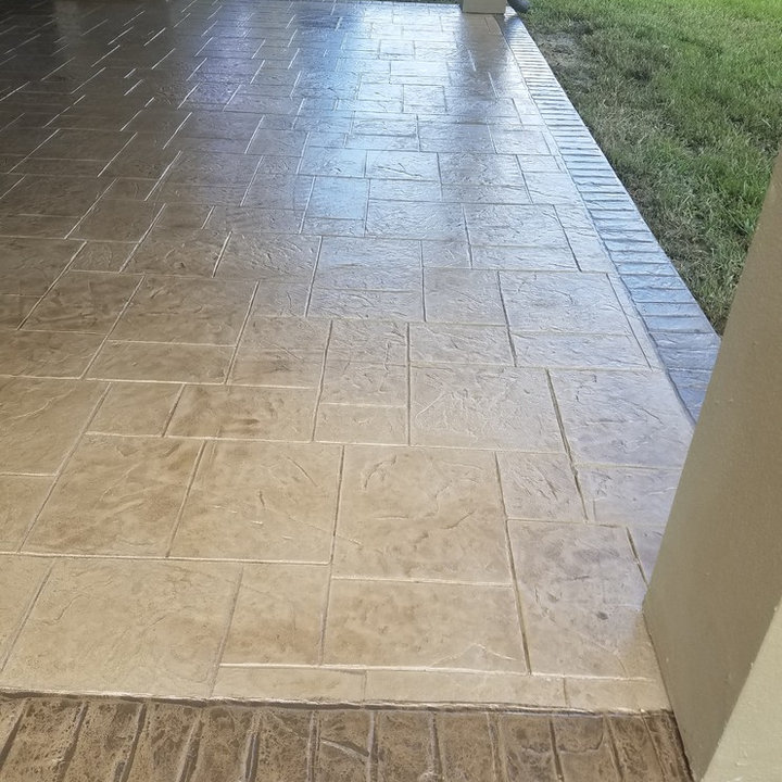 Stamped Concrete - Photos & Ideas | Houzz