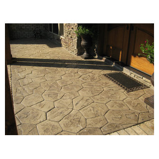 Stamped Concrete - Landscape - Austin - by Texas Concrete | Houzz