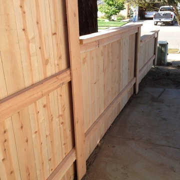 Step Down Fence - Photos & Ideas | Houzz