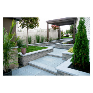 Step System with Natural Stone - Modern - Garden - Ottawa - by Exact ...