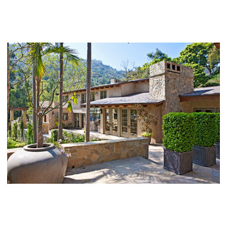 Stone Canyon Rd. - Mediterranean - Landscape - Los Angeles - by Root ...