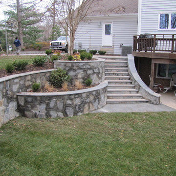 Retaining Wall And Steps - Photos & Ideas | Houzz