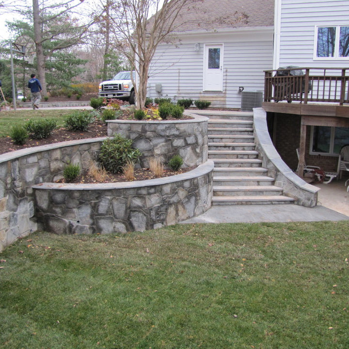 Retaining Wall Steps - Photos & Ideas | Houzz