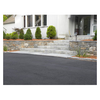 Stone Walls & Stonework - Traditional - Landscape - Boston - by ...