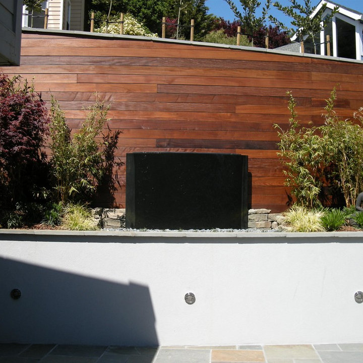 Stucco Retaining Wall - Photos & Ideas | Houzz