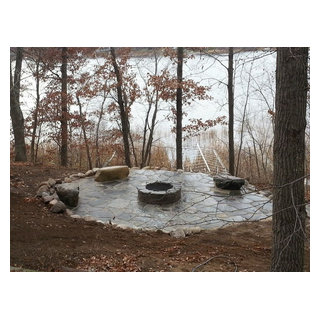 Sylvan Lake Patio - Traditional - Landscape - Minneapolis - by Stoney ...