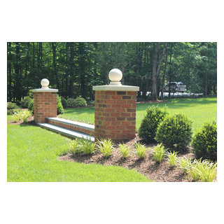 Symphony for Brick and Boxwood - Fredericksburg Landscape Design ...