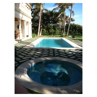 Synthetic Turf and Pavers - Contemporary - Pool - Miami - by Synthetic ...