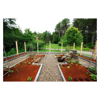 Ted's Biodynamic Garden - Traditional - Landscape - Portland Maine - by ...