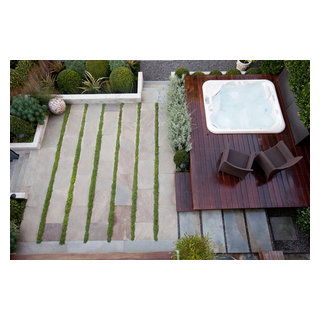 Terrace with planted joints - Moderno - Jardín - San Francisco - de ...