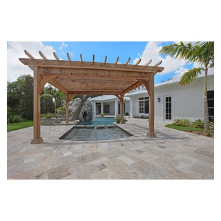The Cabe Custom - Modern - Garden - Miami - by Marc Julien Homes | Houzz UK