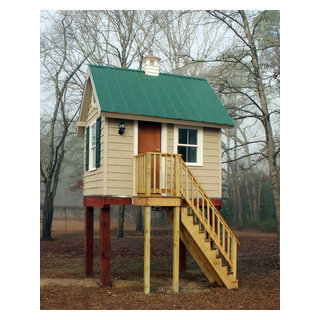 The Tree House House - Traditional - Landscape - Raleigh - by GO ...