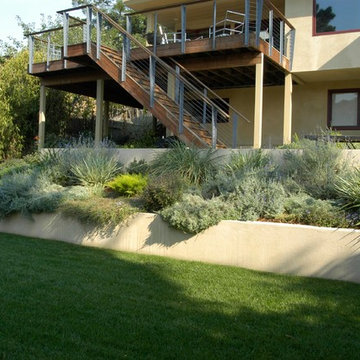 Stucco Retaining Wall - Photos & Ideas | Houzz