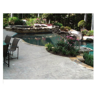 Tiered Vanishing Edge Pool - Contemporary - Landscape - Atlanta - by ...