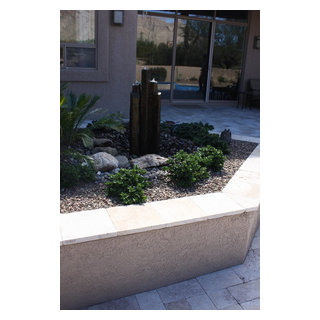 Tucson Travertine - Mediterranean - Landscape - Phoenix - by Santa Rita ...