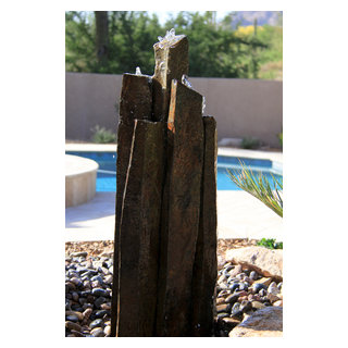 Tucson Travertine - Mediterranean - Landscape - Phoenix - by Santa Rita ...