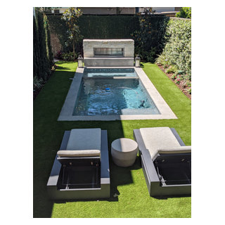 Turf + Pools - Modern - Landscape - Houston - by Number One Turf | Houzz
