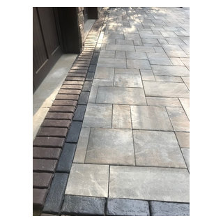 Unilock Paver driveway - Rustic - Landscape - New York - by Randazzo's ...