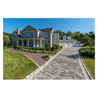 Unilock Tribeca Cobble Driveway - Contemporary - Landscape - Other - by ...