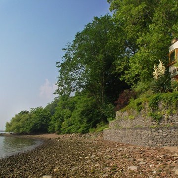 Riverfront Landscape - Photos & Ideas | Houzz