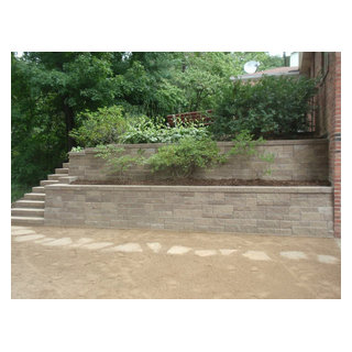 Versa-Lok Steps and Wall - Landscape - Other - by Bush Landscaping | Houzz