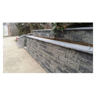 Versa Lok Wall and Rocka Steps - Modern - Landscape - Other - by ...