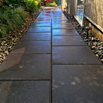 75 Concrete Paver Walkway Ideas You'll Love - January, 2025 | Houzz