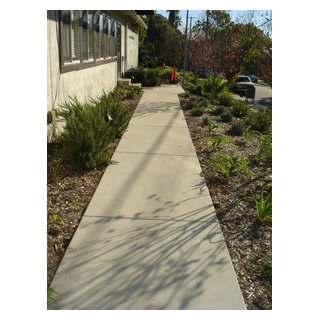 Washed and Exposed Concrete - Durable Sidewalks - Traditional ...