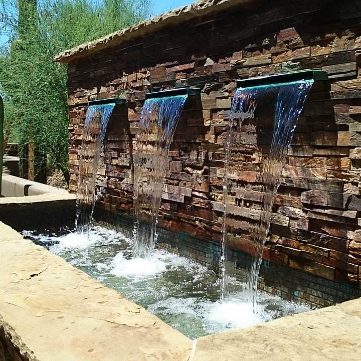 Desert Water Feature Landscape - Photos & Ideas | Houzz