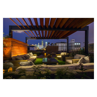 West Loop Roof Garden - Contemporary - Landscape - Chicago - by Prassas ...