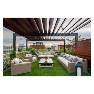 West Loop Roof Garden - Contemporary - Landscape - Chicago - by Prassas ...