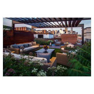 West Loop Roof Garden - Contemporary - Landscape - Chicago - by Prassas ...